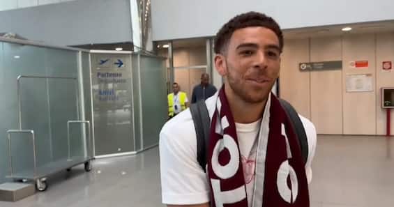 Torino Ché Adams, l'attaccante è arrivato in Italia. VIDEO | Sky Sport