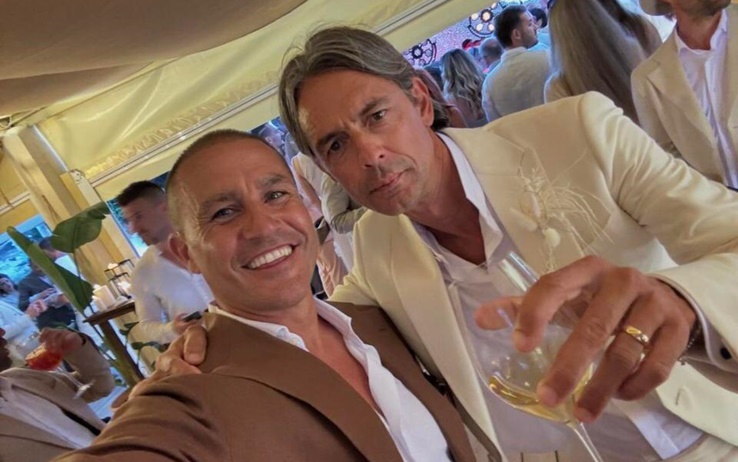 Pippo Inzaghi sposa Angela Robusti a Formentera: i vip al matrimonio ...