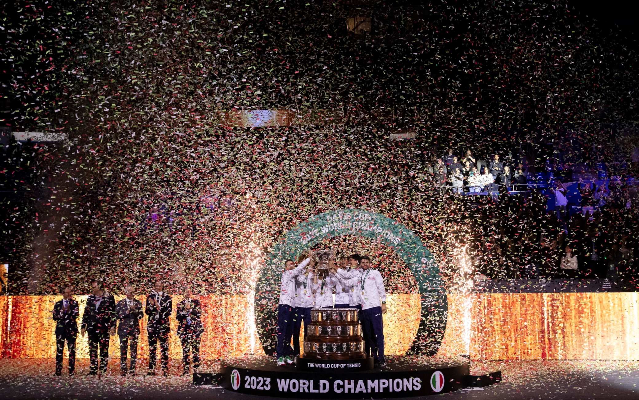 Coppa Davis, Italia trionfa dopo 47 anni: la cavalcata verso la vittoria e la festa. FOTO | Sky TG24