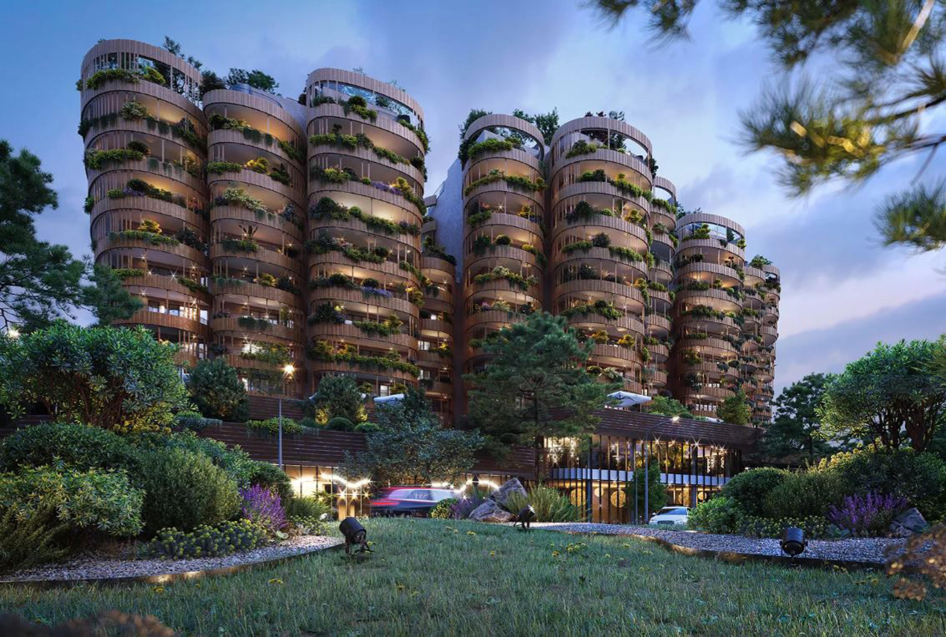 La foresta romana, nuovo progetto di giardino verticale nella Capitale ...