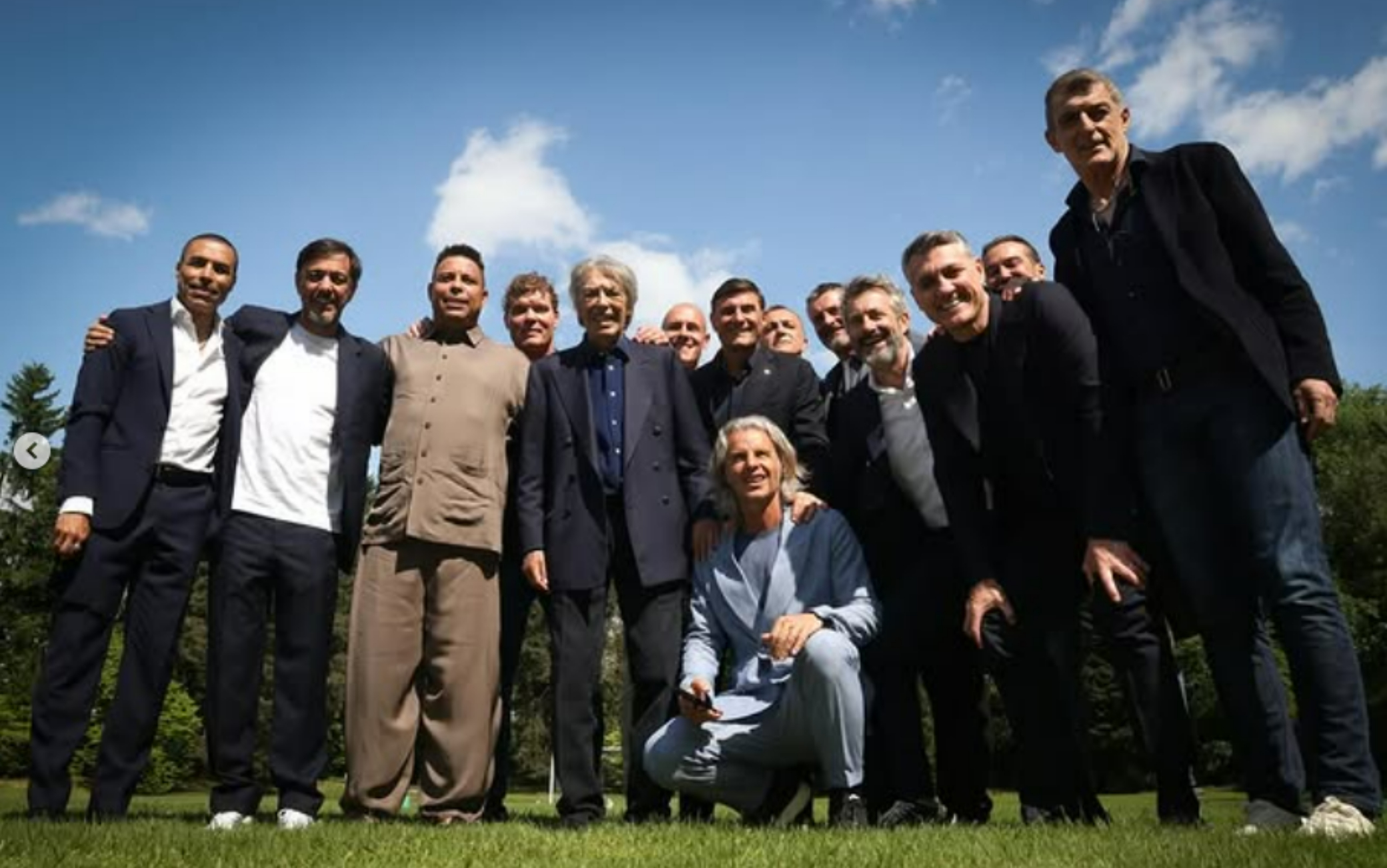Moratti fa 80 anni: gli ex giocatori dell'Inter presenti al compleanno ...