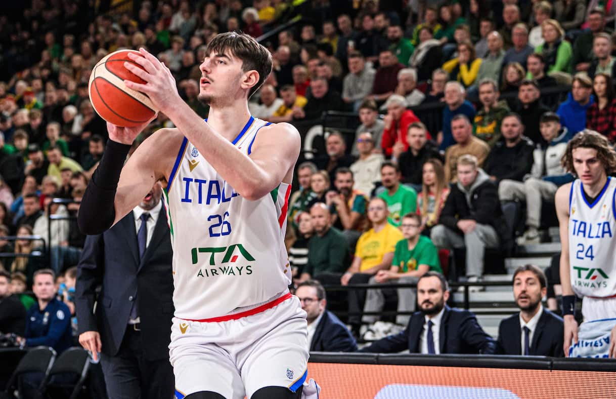 Italbasket, il primo canestro di Luigi Suigo in nazionale è una tripla ...