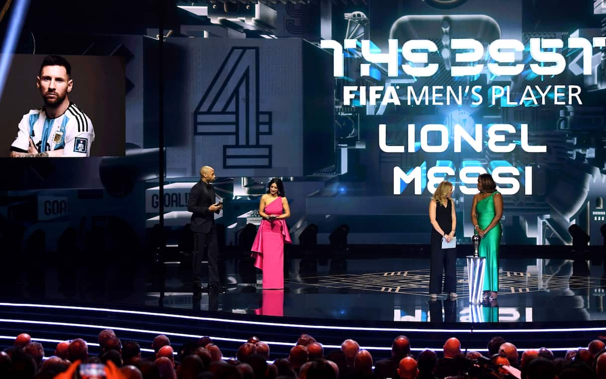 Fifa The Best Awards 2023 2024: Messi premiato miglior giocatore | Sky ...