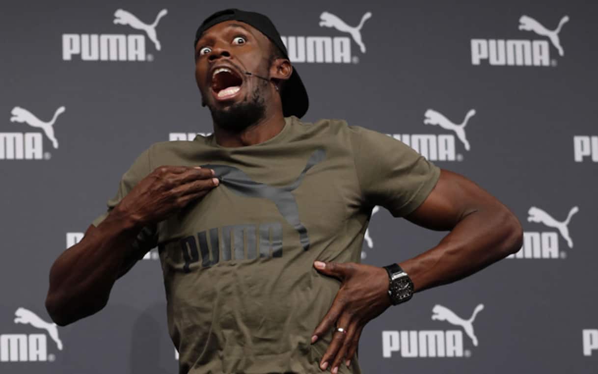 Bolt, primo show a Londra: “Sono ancora il più veloce del mondo” | Sky ...