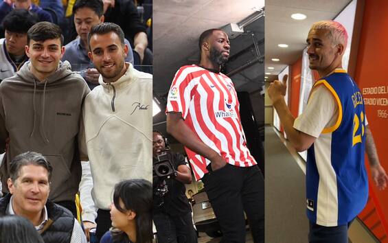 NBA, Pedri ed Eric Garcia del Barcellona negli Usa per Warriors Lakers ...