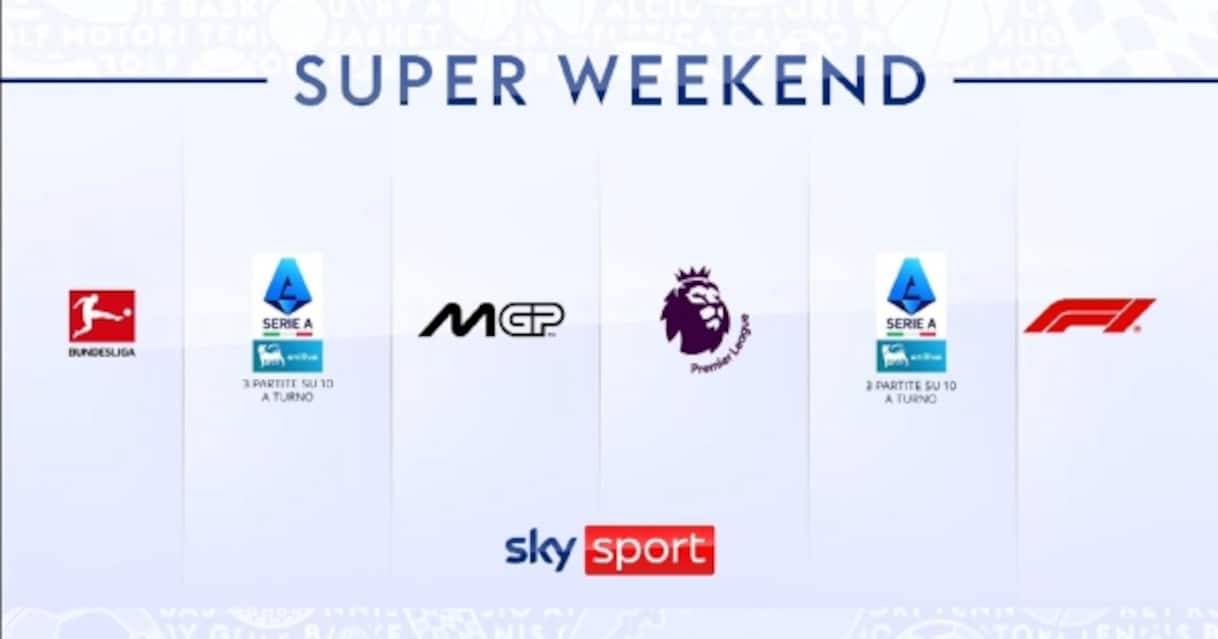 F1, MotoGp, Roma Inter e tennis: tutti gli eventi del weekend su Sky ...
