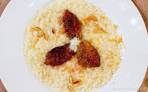 Masterchef: Risotto con provolone e marmellata di fichi | Sky
