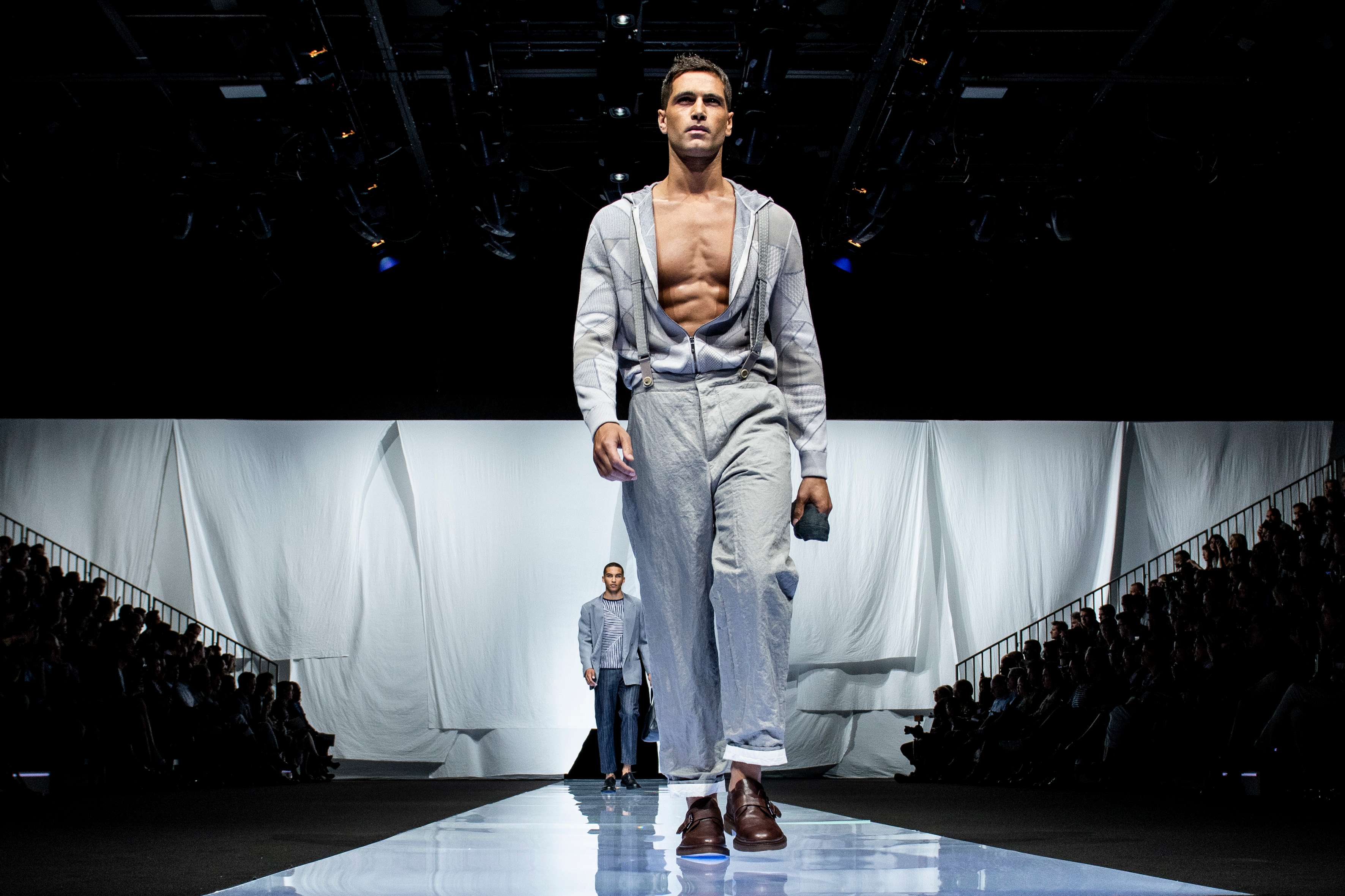 Chi è Fabio Mancini, il modello scoperto da Giorgio Armani quando aveva ...