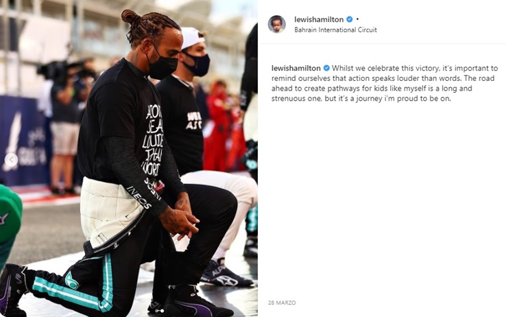 Lewis Hamilton, oltre la Formula 1: Instagram, diritti civili, moda, il ...