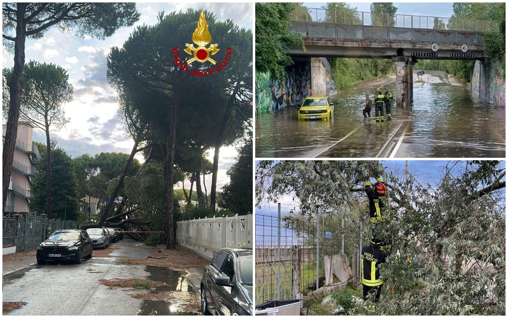 Emilia-Romagna, forti temporali nella notte: grandine e allagamenti tra ...