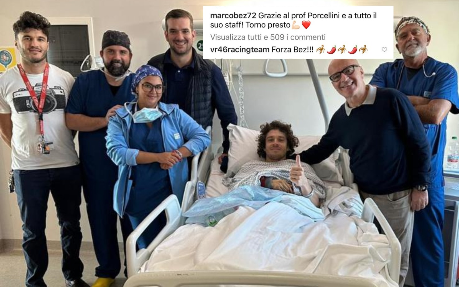 MotoGP, infortunio Bezzecchi: frattura alla clavicola, salta l ...