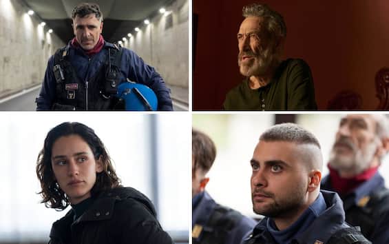 ACAB, il cast della serie tv con Marco Giallini e Adriano Giannini ...