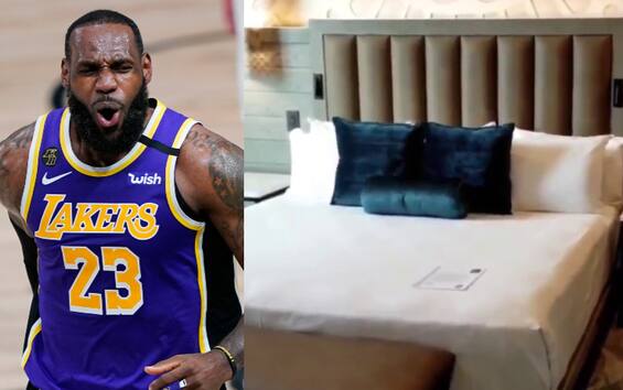 NBA, LeBron James: la suite a Disney World è davvero da re. VIDEO | Sky ...