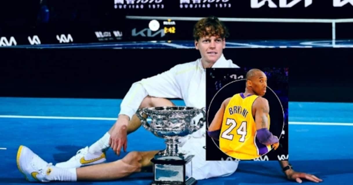 Sinner omaggia Kobe Bryant: scarpe speciali durante la premiazione agli ...