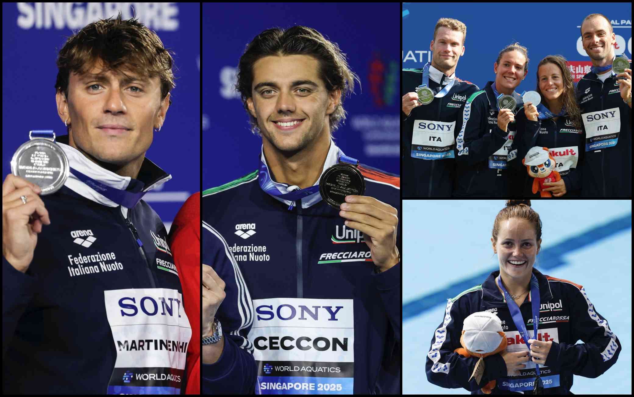 Medagliere Mondiali di nuoto 2025: ori, argenti e bronzi dell'Italia a ...