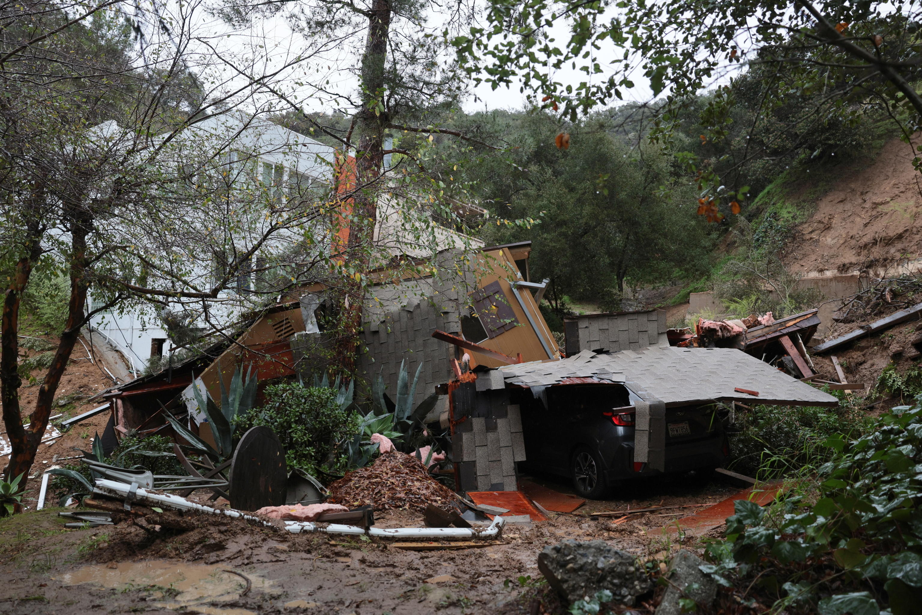 Tempesta in California, alluvione e danni: dichiarato lo stato d ...