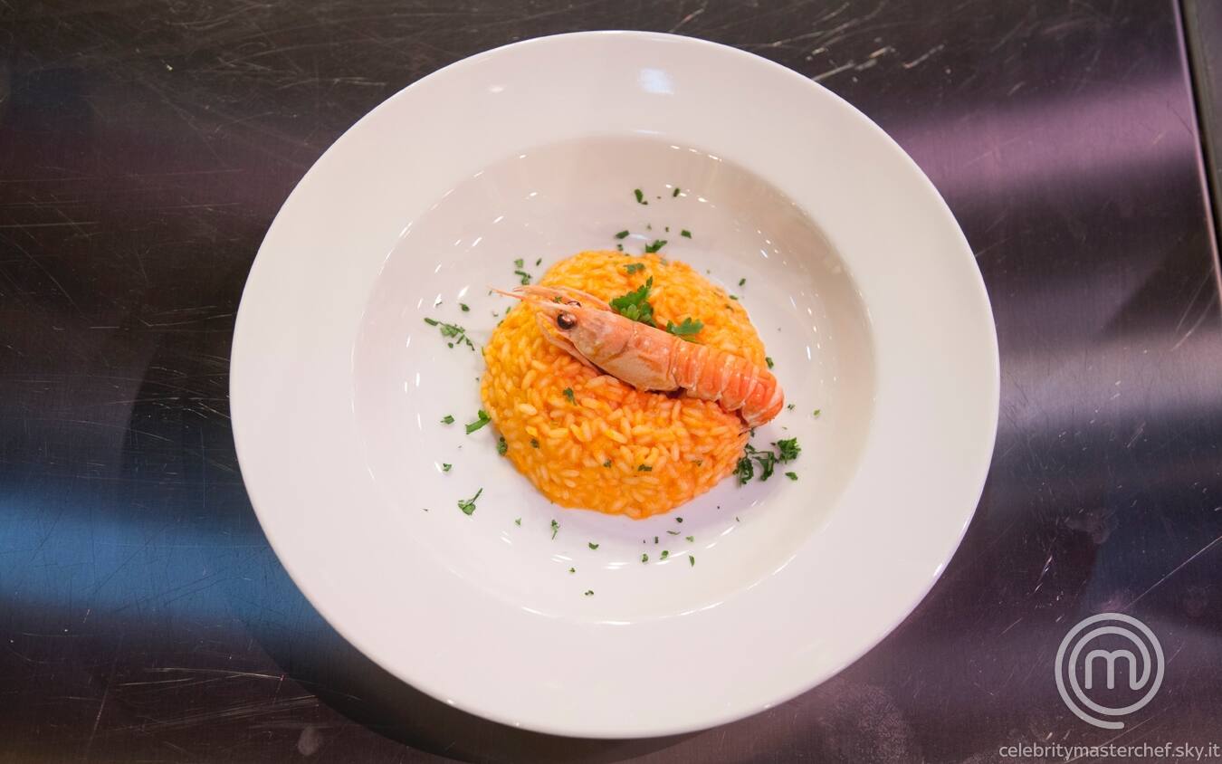 Masterchef: Risotto con crema di scampi | Sky
