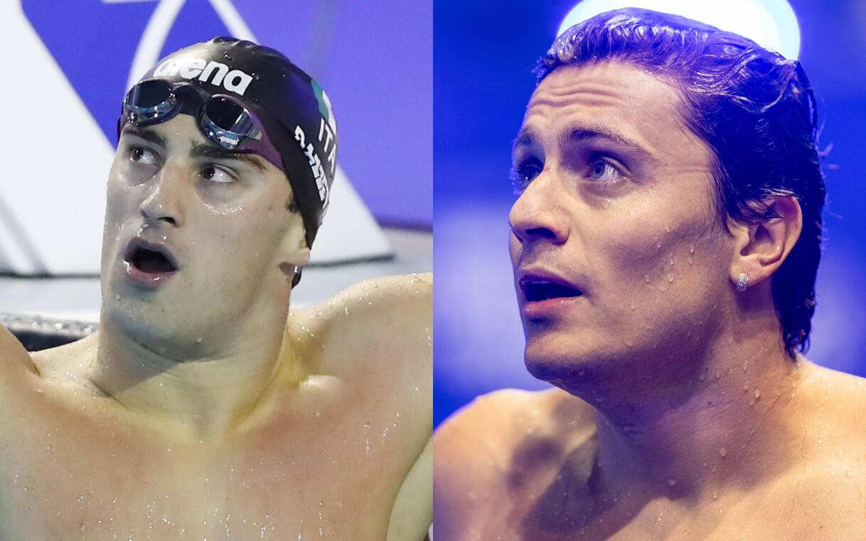 Razzetti e Martinenghi, doppio argento ai Mondiali di nuoto 2024 | Sky ...