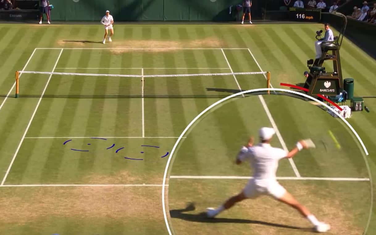 Ecco come Sinner ha battuto Djokovic a Wimbledon: lo Sky Tech. VIDEO | Sky Sport