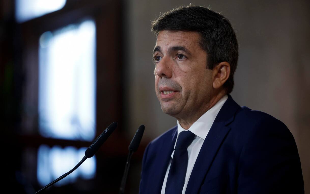 Valencia, un anno dopo l'alluvione il Presidente di regione Carlos ...