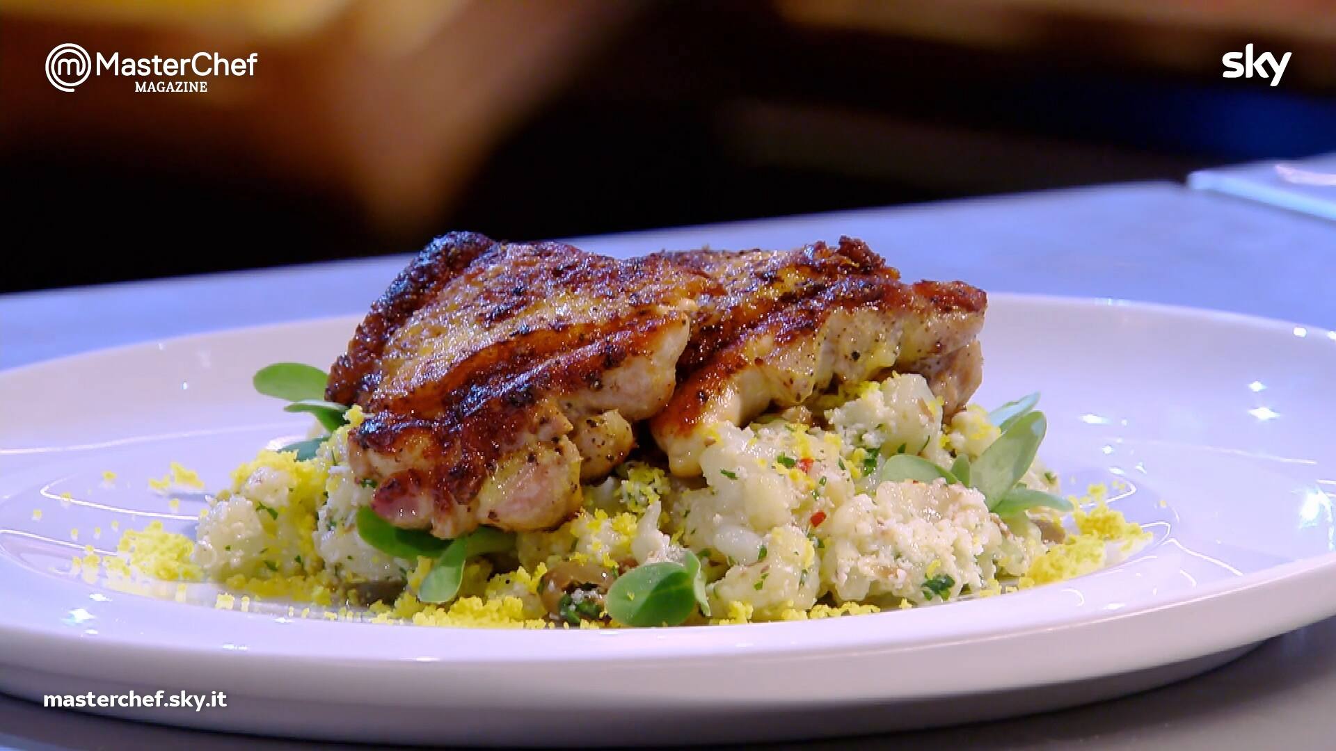 Masterchef: Insalata di cavolfiore di Chef Giorgio Locatelli | Sky