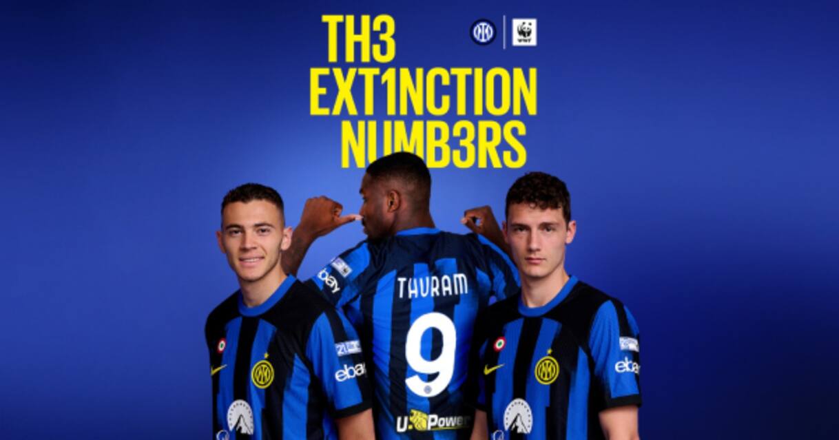Inter, la nuova maglia 2024 per il WWF: sarà indossata nel derby contro ...