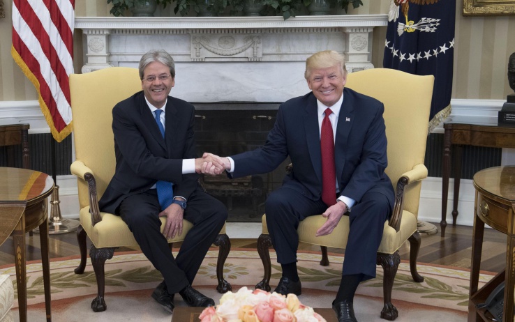 Washington, Trump incontra Gentiloni: “Italia alleato chiave” | Sky TG24