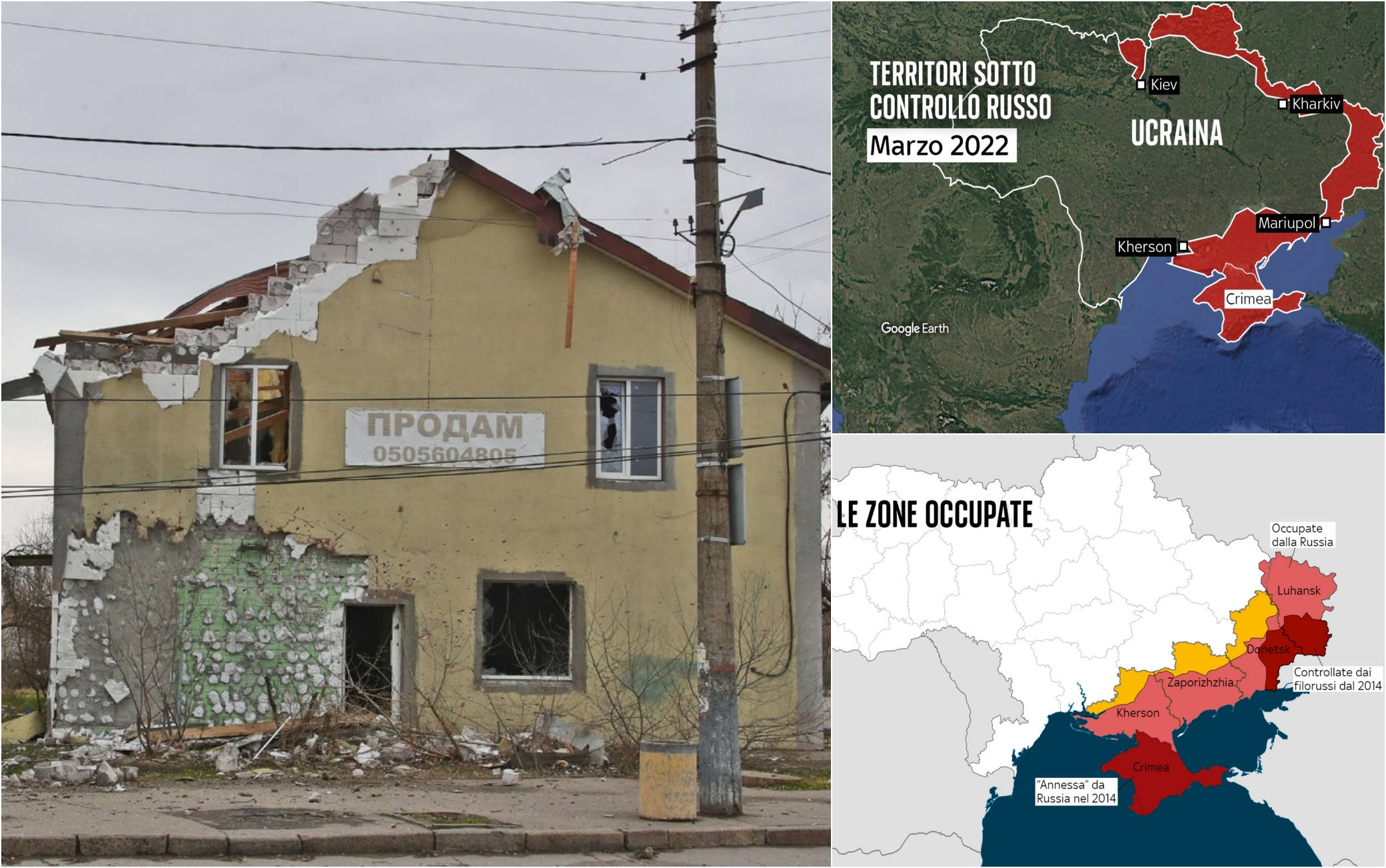 Guerra Russia-Ucraina, le regioni sul tavolo per un possibile accordo di pace: la mappa | Sky TG24