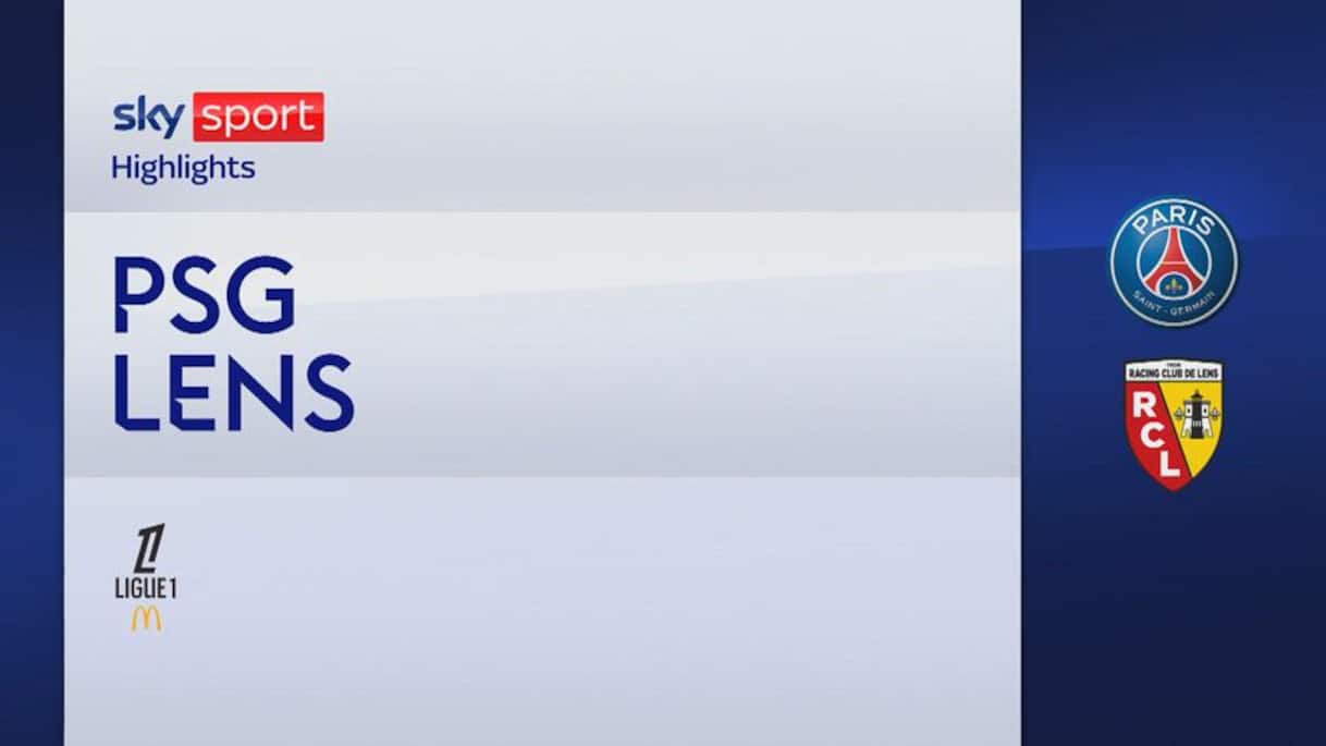 Psg-Lens 2-0: gol e highlights. VIDEO