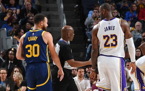 NBA, è sempre Steph contro LeBron: finale clamoroso in Warriors-Lakers ...