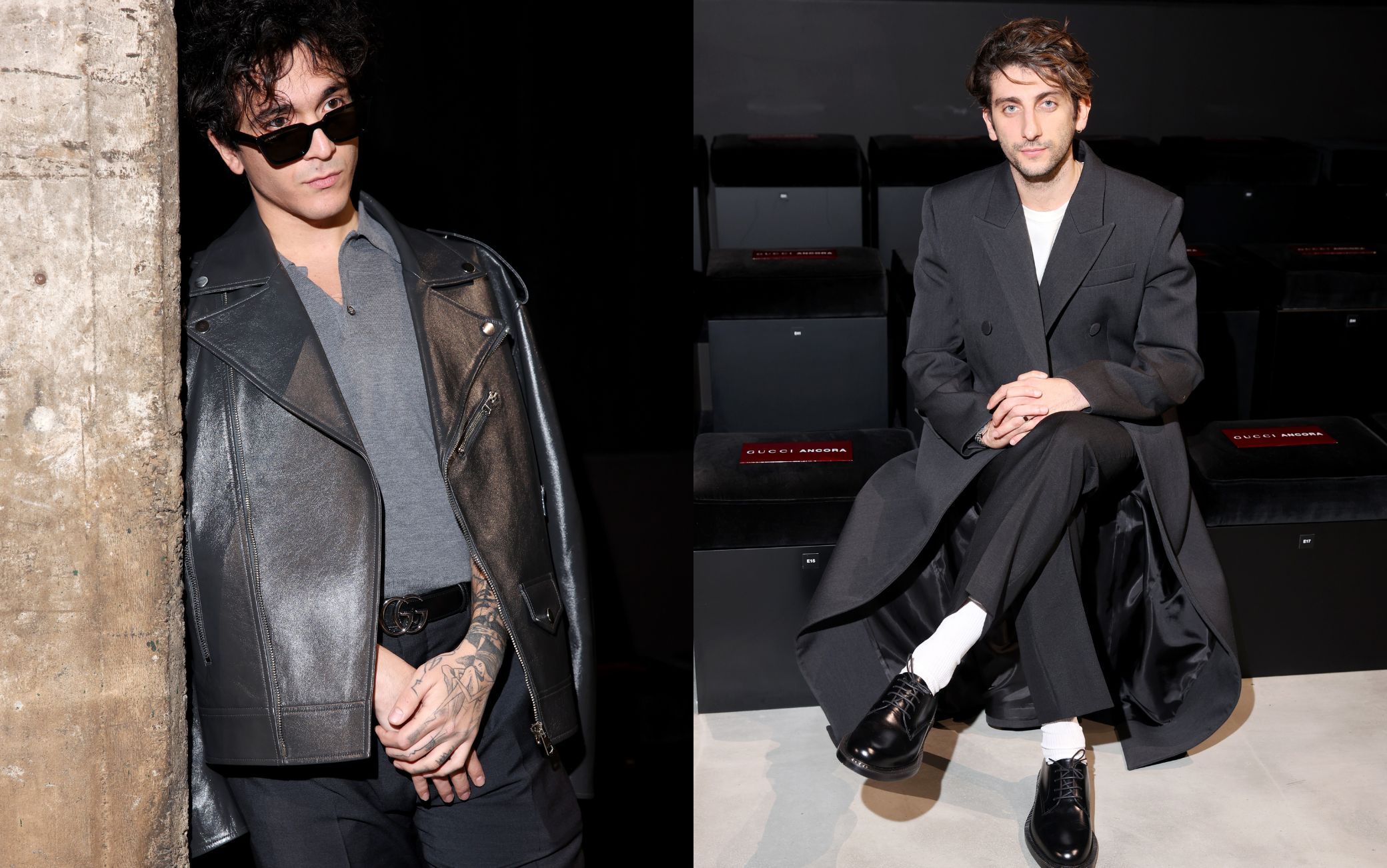 Moda, le star alle sfilate maschili, da Marco Mengoni da Fendi a ...