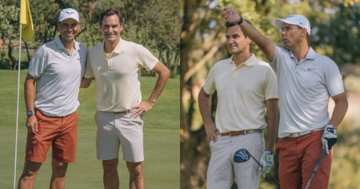 Federer Nadal, è sfida anche a golf: 'Qualcuno è pronto ad affrontarci ...