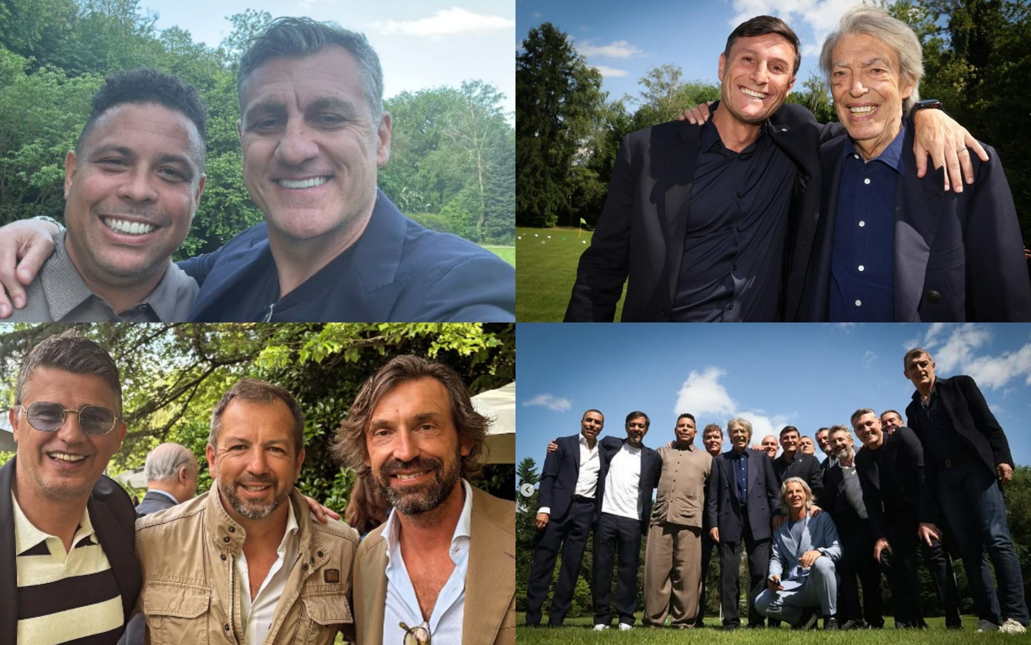 Moratti fa 80 anni: gli ex giocatori dell'Inter presenti al compleanno ...