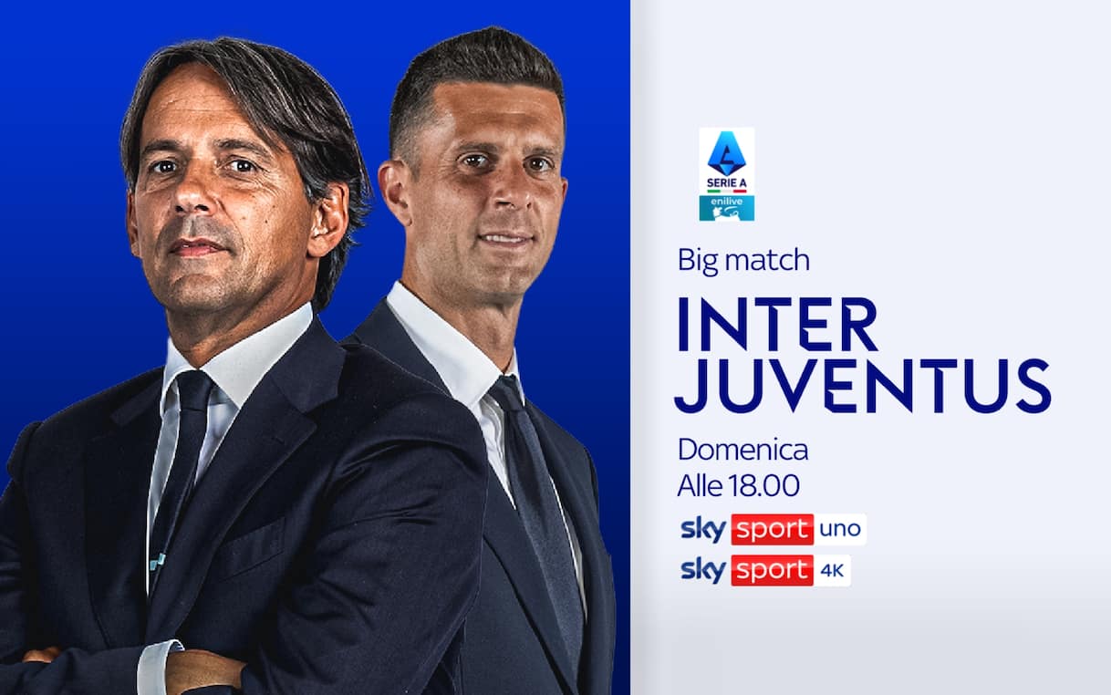 Inter Juve in tv e streaming: dove vedere il derby d'Italia | Sky Sport