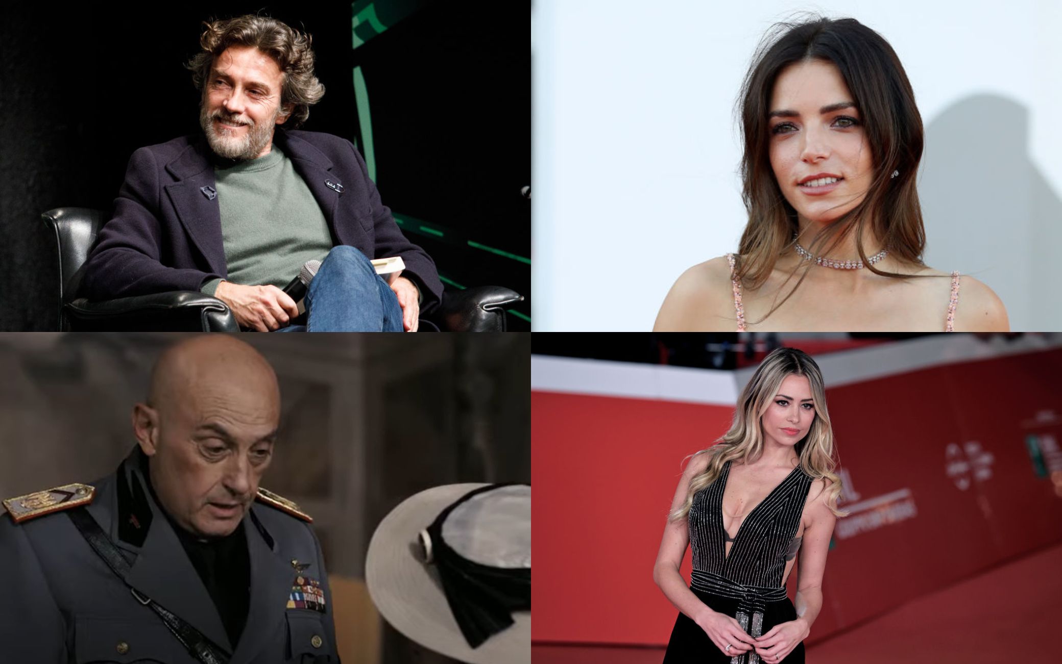 La lunga notte: La caduta del Duce, il cast della serie TV con Alessio ...