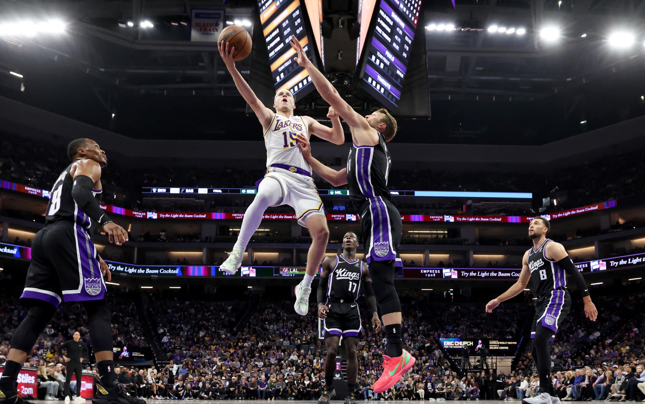 NBA, clamoroso Austin Reaves: 51 punti, non accadeva dai tempi di Elgin ...