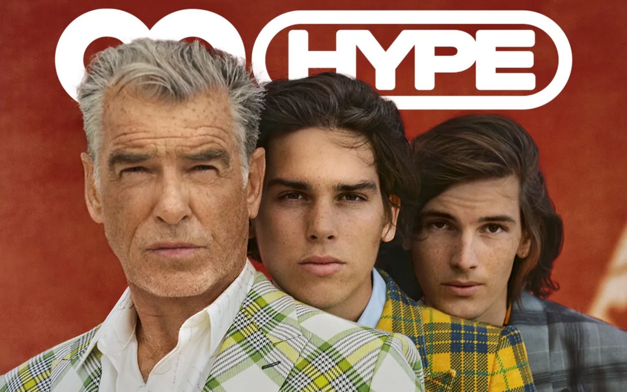 Pierce Brosnan posa con i figli Dylan e Paris sulla cover di GQ. FOTO