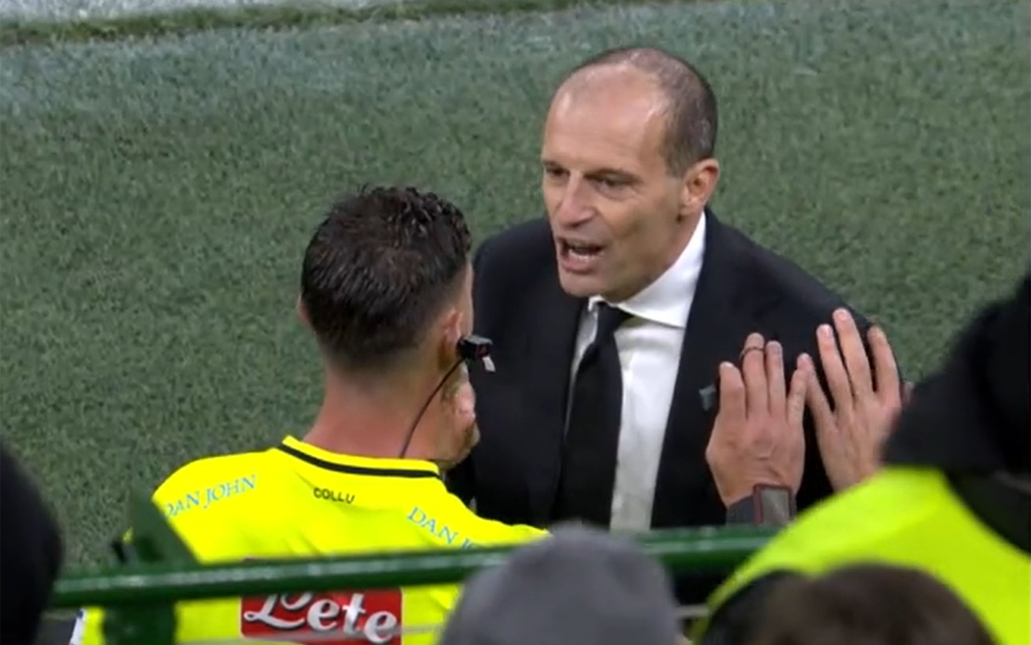 Milan Lazio, dal rigore negato all'espulsione di Allegri. La ...