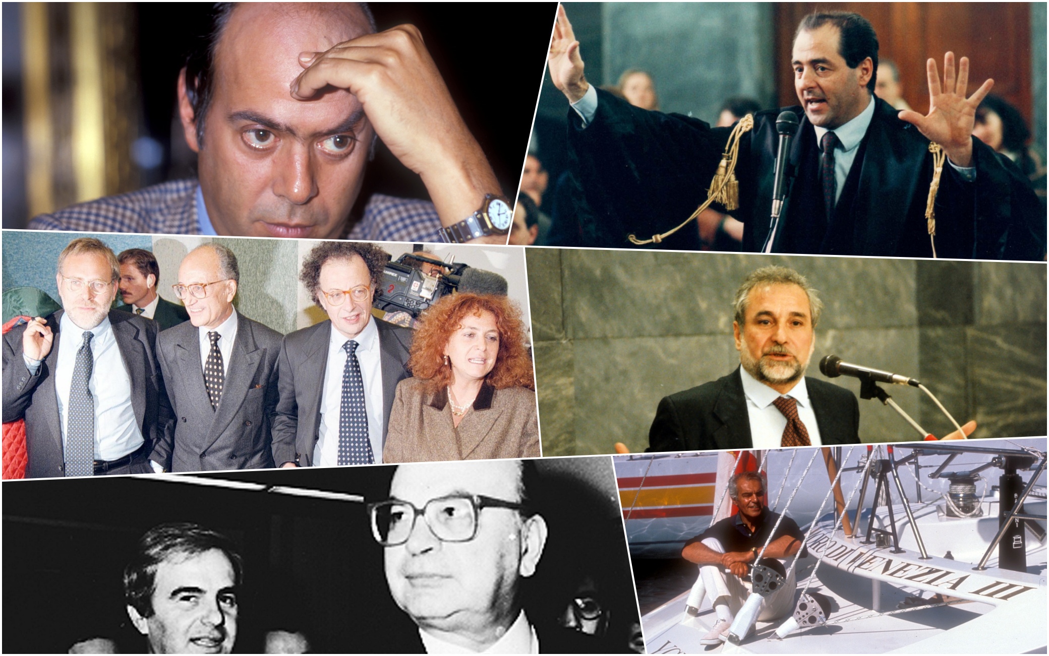 Tangentopoli, tutti i protagonisti dell'inchiesta Mani Pulite. Foto ...