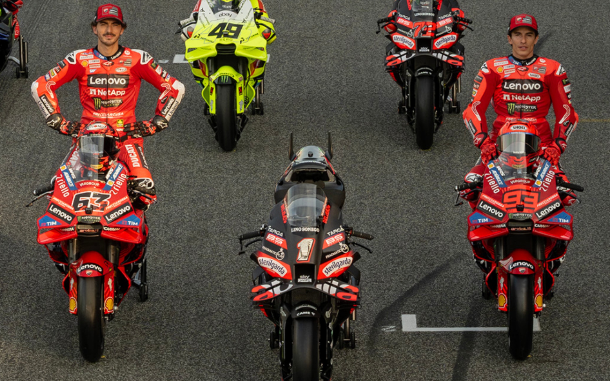 MotoGp 2025, i piloti fanno le foto di gruppo del nuovo mondiale | Sky Sport