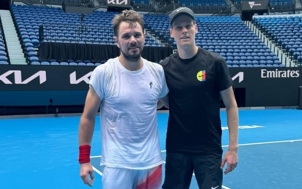 Australian Open 2025, Sinner si allena con Wawrinka. Le news da ...