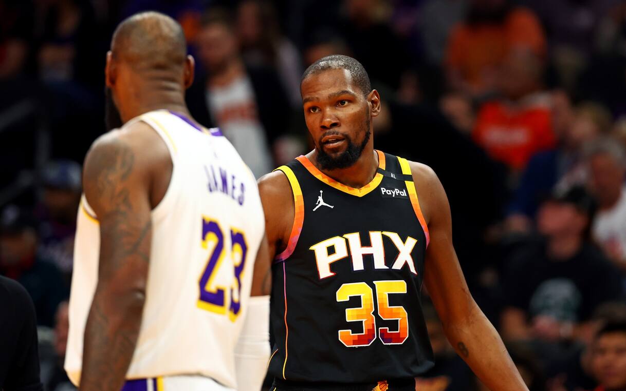 NBA, Kevin Durant sceglie il suo quintetto di 'pure hoopers': non ci ...