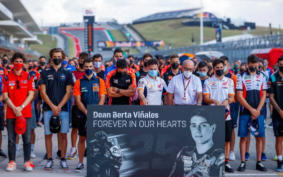 Austin, il saluto del Motomondiale a Dean Berta Vinales. FOTO | Sky Sport