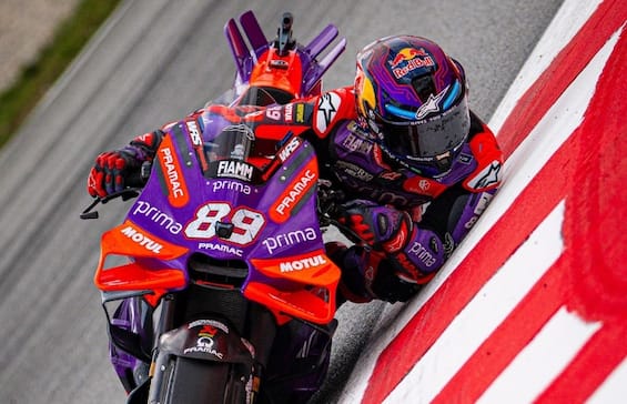 Martin, piega spettacolare nelle prove libere del GP Catalunya a ...