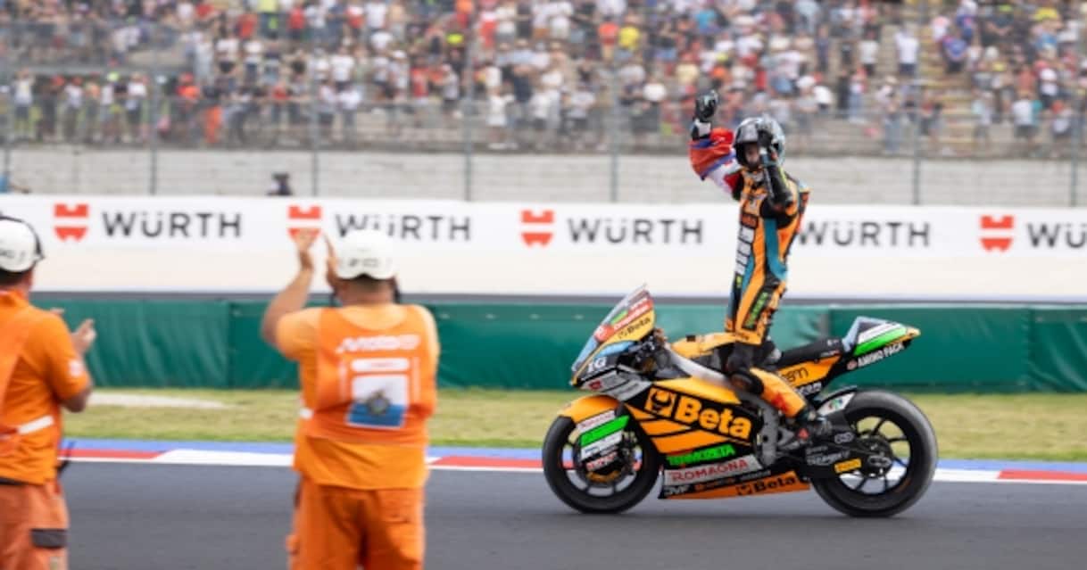 Moto2, GP San Marino: Vietti trionfa a Misano, 9° Arbolino. HIGHLIGHTS | Sky Sport