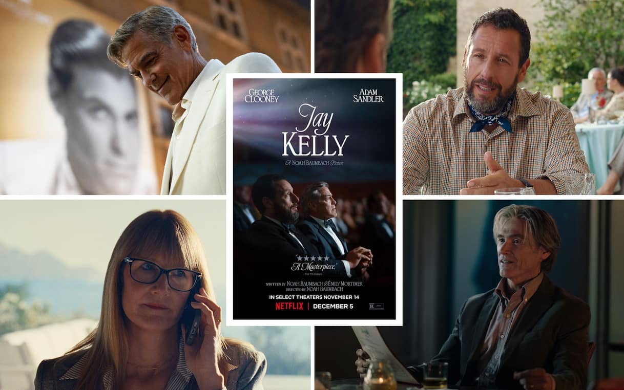 Jay Kelly, il cast del film al cinema con George Clooney e Adam Sandler ...