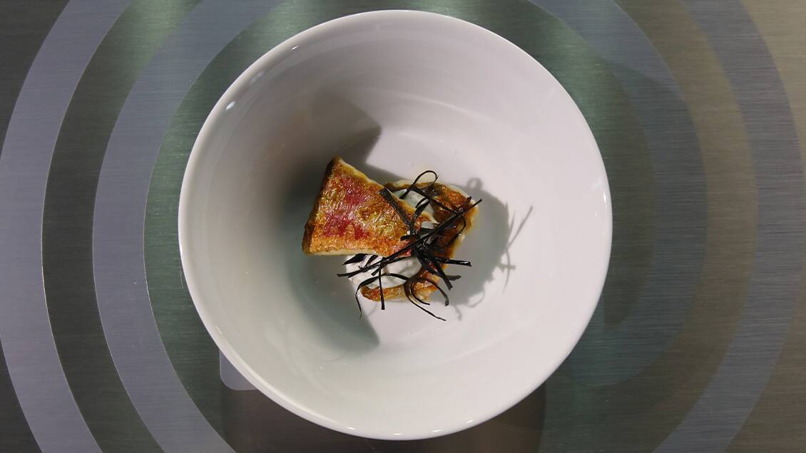 Masterchef: "Triglia, bufala e zuppetta di scarola" di Bubu | Sky