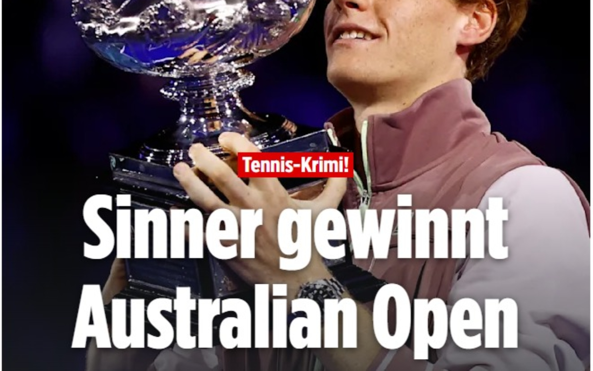 Tennis, Sinner vince gli Australian Open 2024: i titoli dei siti nel mondo | Sky Sport