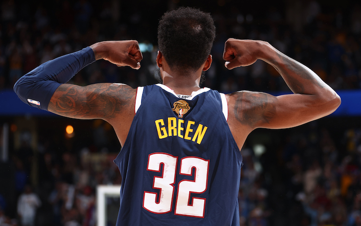 NBA, le immagini più belle della consegna degli anelli ai Denver ...