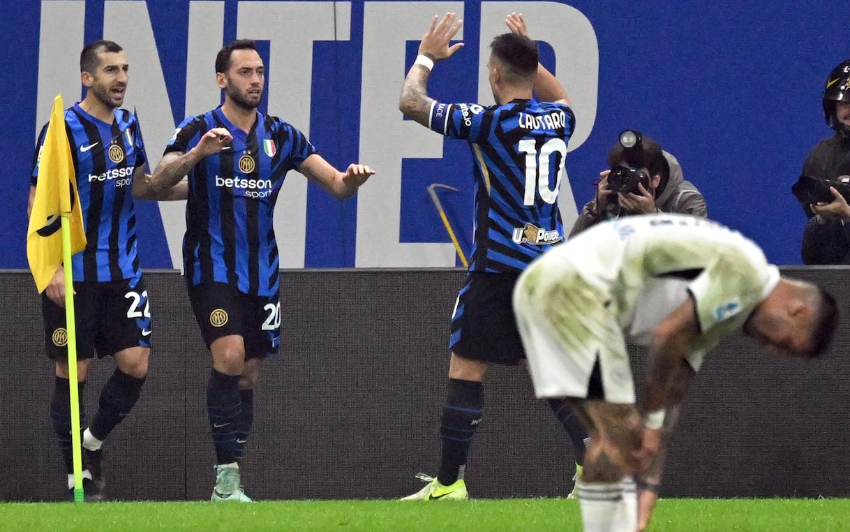 Inter Napoli 1-1, gol e highlights: Calhanoglu risponde a McTominay ...